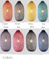 Eco-Friendly Colorful Pendant Light Shades for Creative Spaces