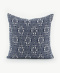 Tai Lu Hill Tribe Woven Indigo Throw Cushion